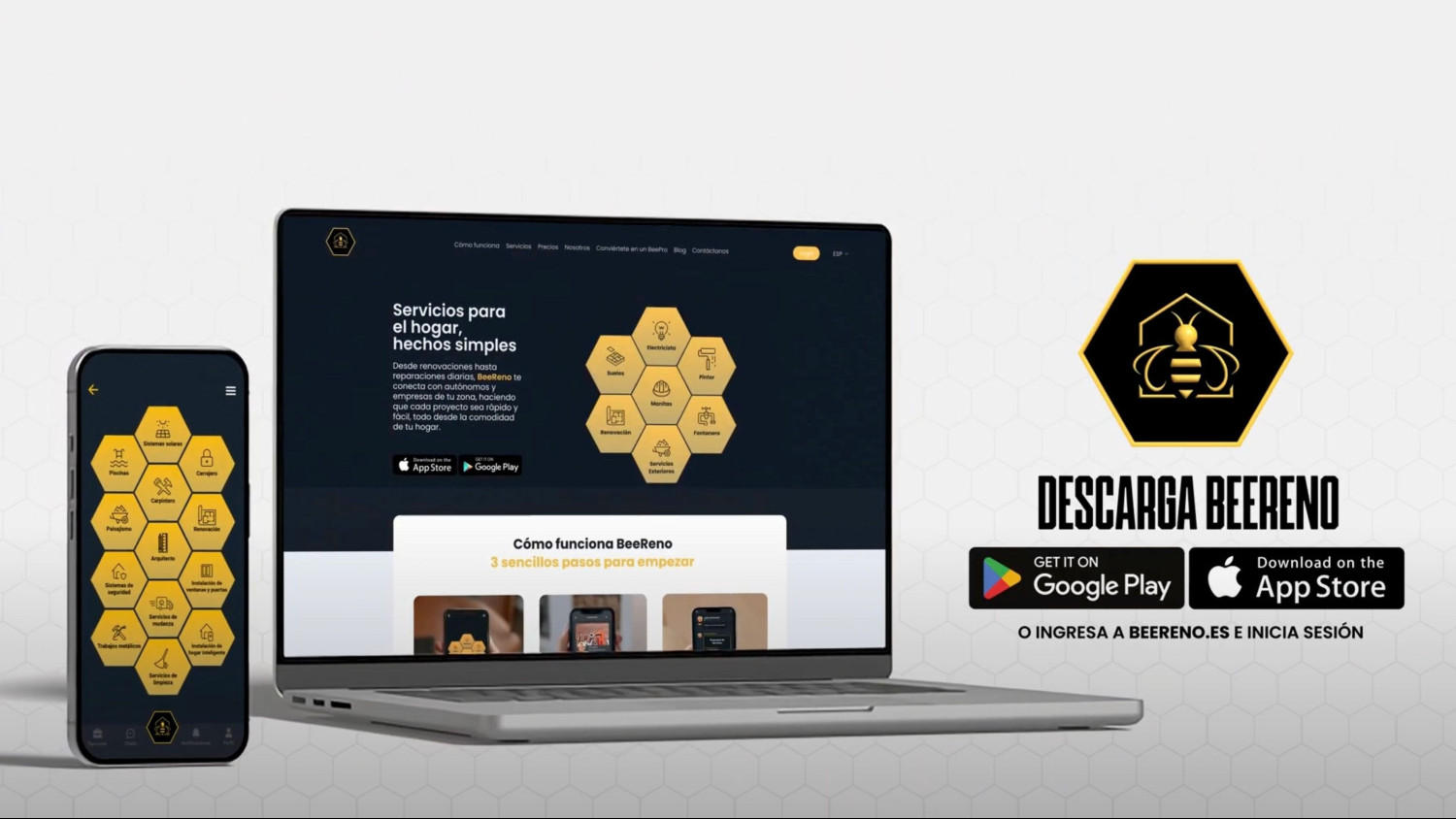 BeeReno se lanza para convertirse en el hub digital más confiable de España para servicios del ...