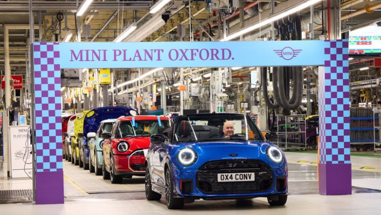 Economía/Motor.- La planta de Oxford de MINI produce el primer modelo ...